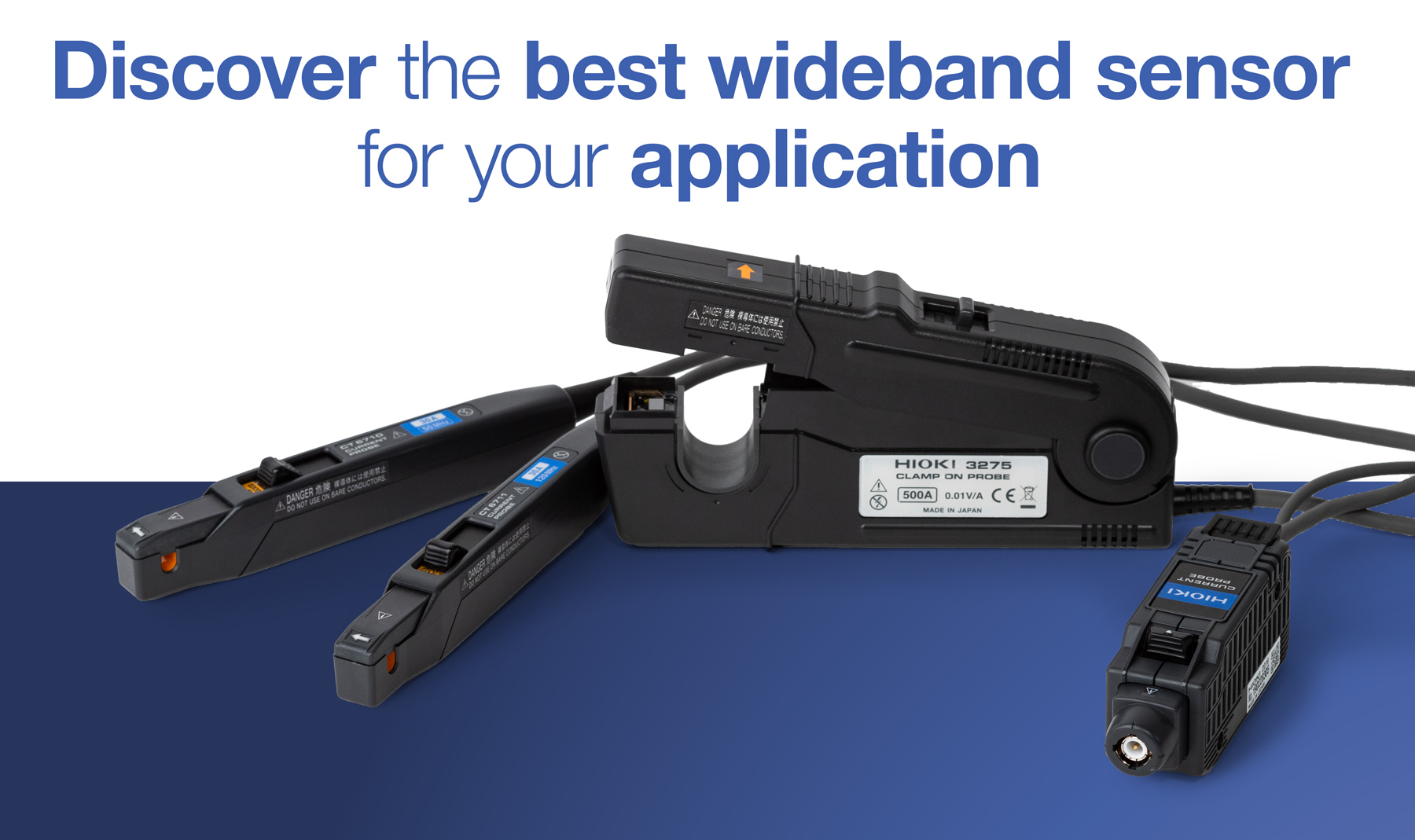 Wideband Hall-Effect Clamp Current Sensors – 200 µA to 500 A, up to 120 ...